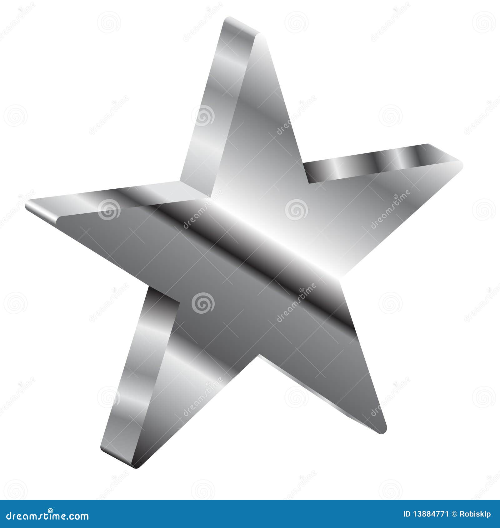 3d star stock vector. Illustration of shiny, sticker - 13884771