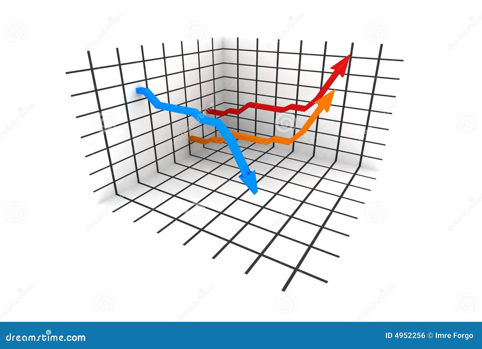 3d statistics stock illustration. Illustration of financial - 4952256