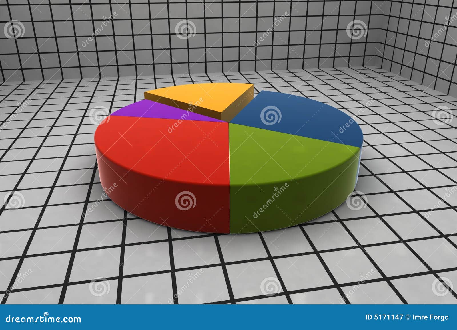 3d statistics stock illustration. Illustration of forecast - 5171147