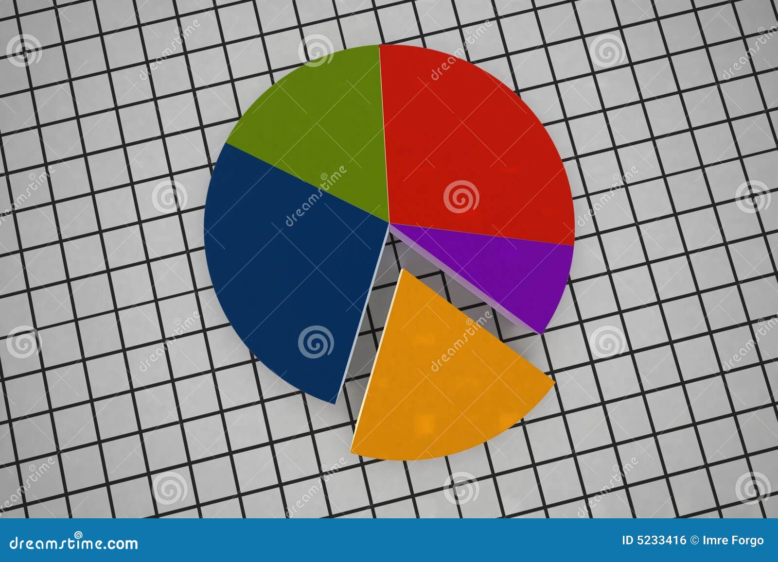 3d Statistics Picture. Image: 5233416