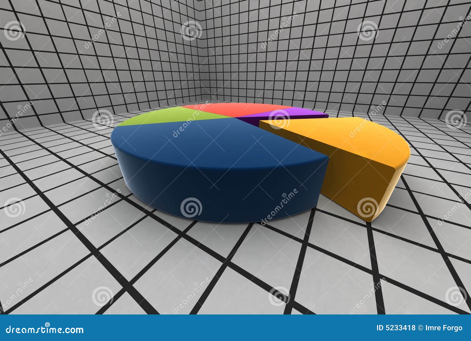 3d statistics stock illustration. Illustration of chart - 5233418