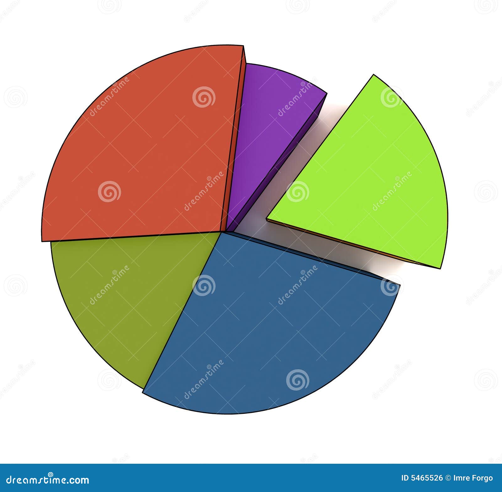 3d statistics stock illustration. Illustration of graphic - 5465526