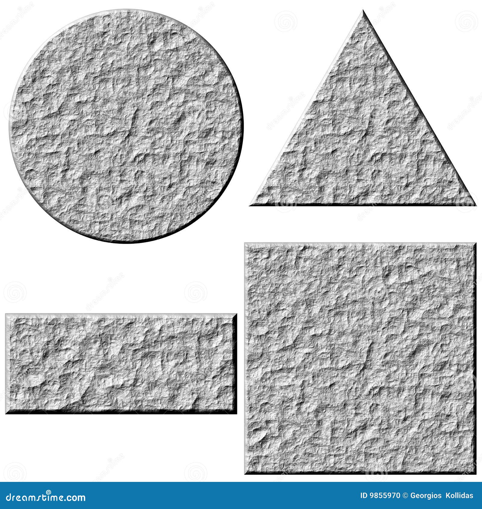 Set Stone Buttons, Progress Bars, Bars Objects, Coins, Crystals, Icons ...