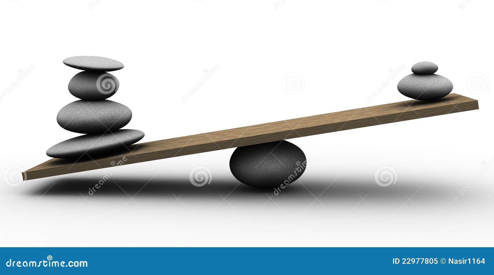 3d stones balance stock illustration. Illustration of health - 22977805