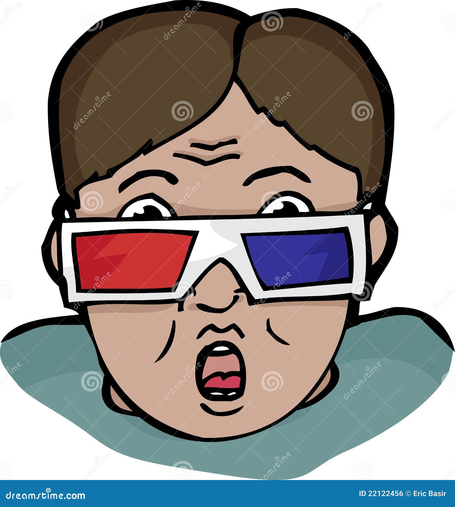 3D Surprise stock vector. Illustration of stereo, fright - 22122456