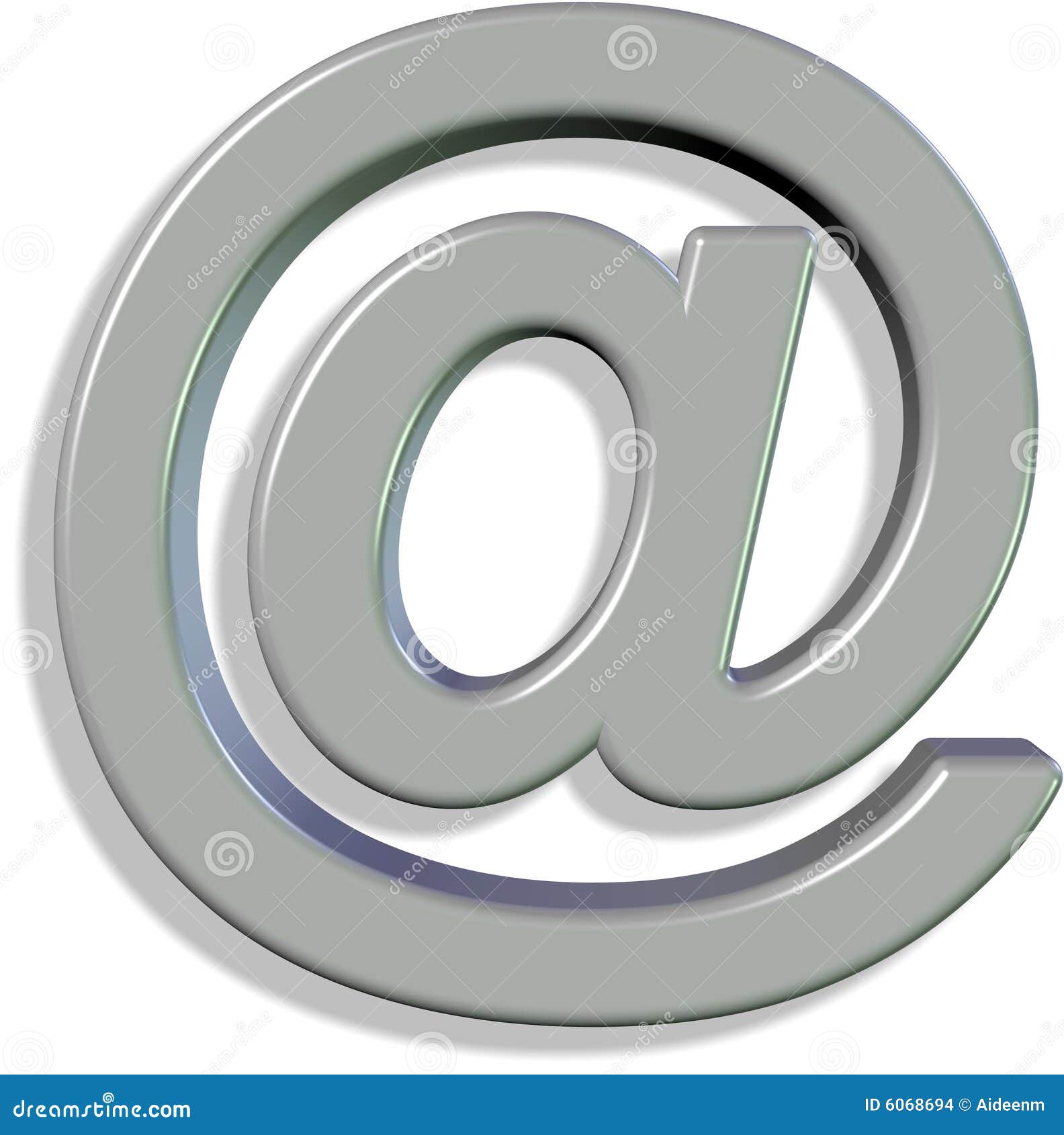 3d @ Symbol Picture. Image: 6068694