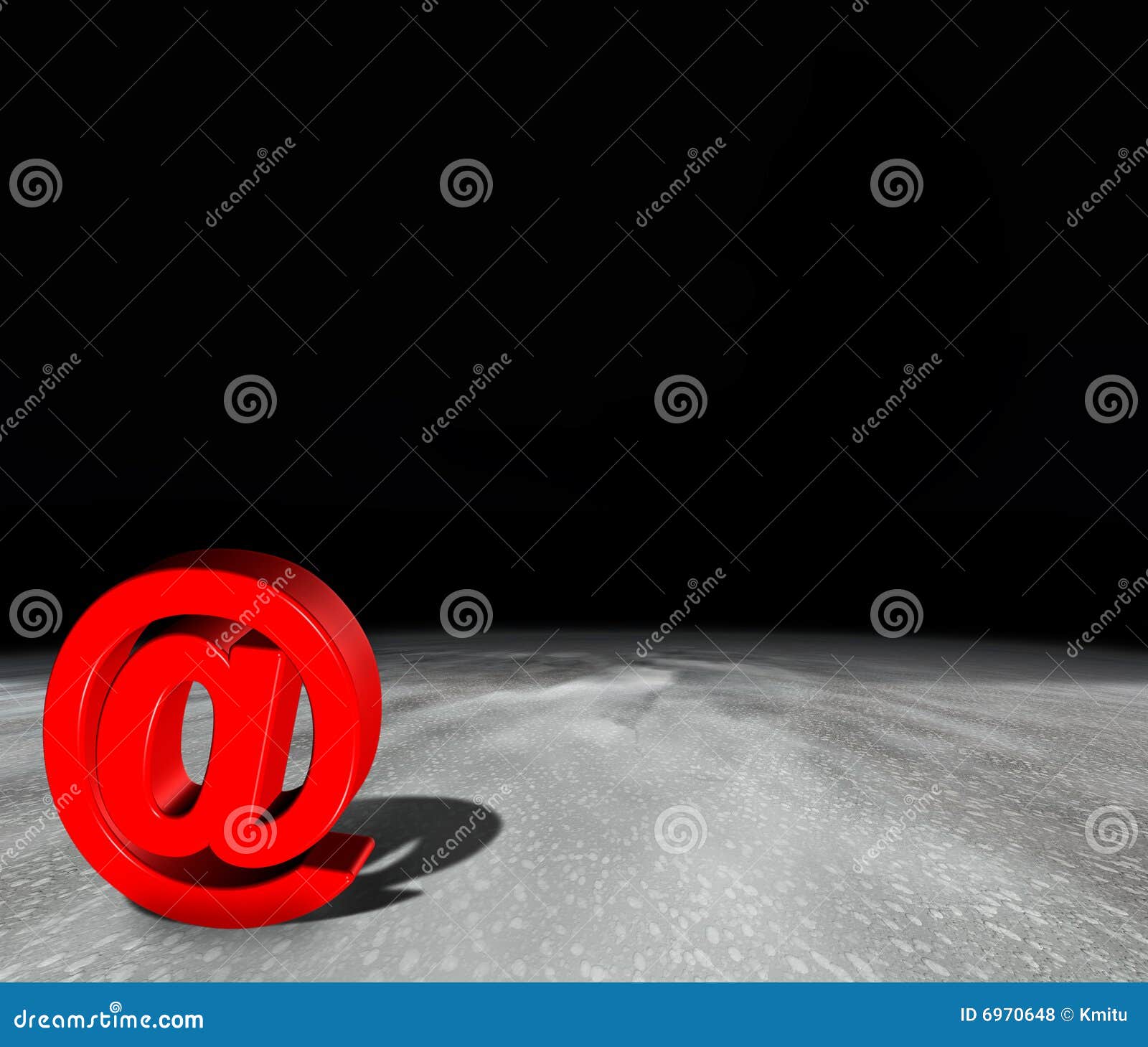 3d at symbol stock illustration. Illustration of black - 6970648
