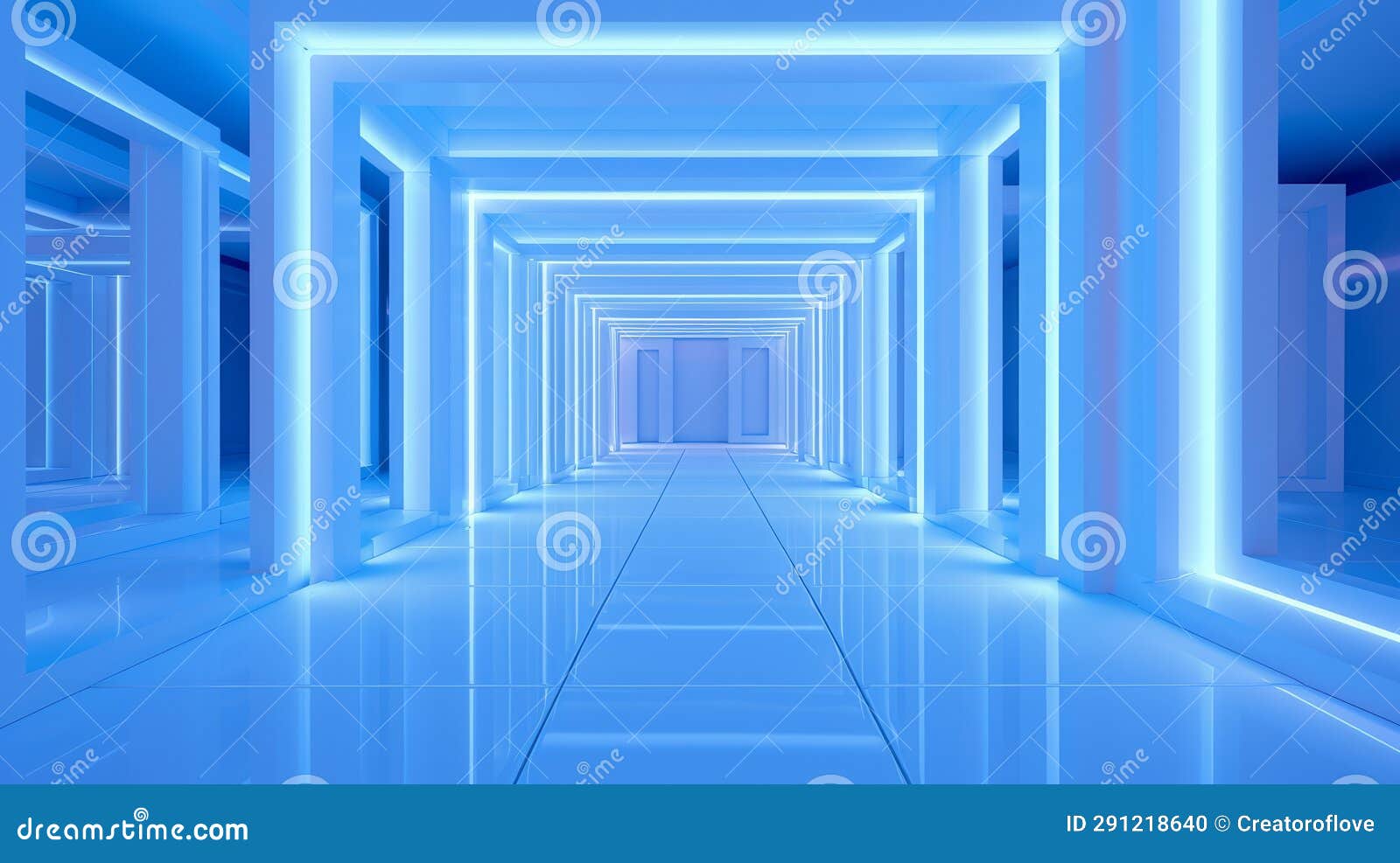 A 3D Symmetrical Home Design Stock Illustration - Illustration of ...