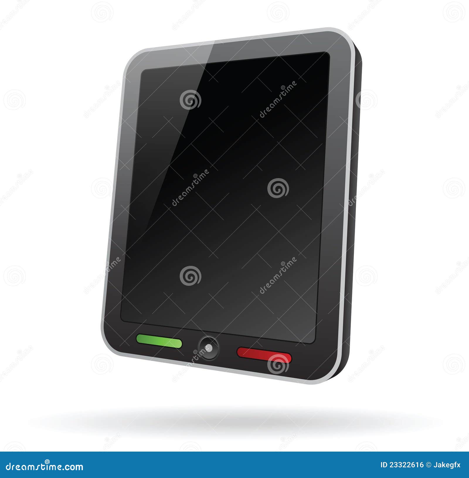 3d tablet pc stock vector. Illustration of icon, equipment - 23322616
