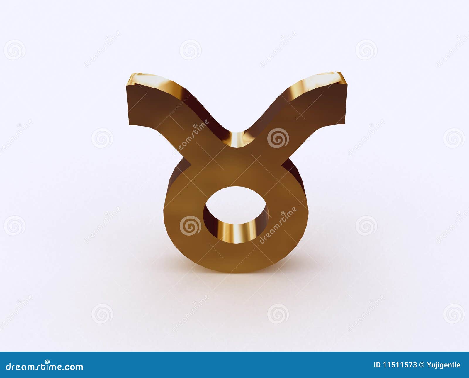 3d taurus stock illustration. Illustration of telling - 11511573
