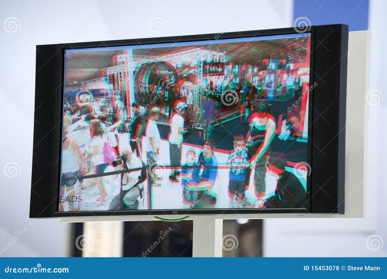 3D television editorial stock photo. Image of screen - 15453078