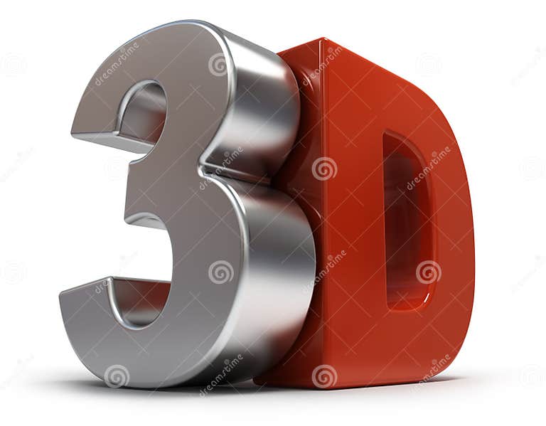 3d text stock illustration. Illustration of bevel, bold - 18401141