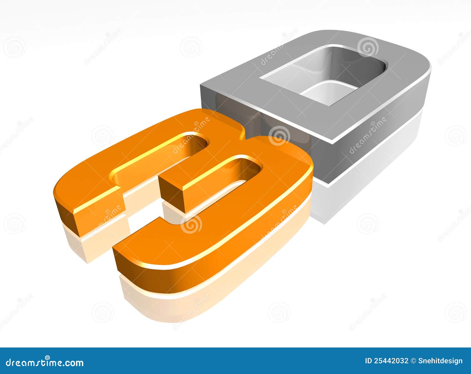 3d text stock illustration. Illustration of people, glossy - 25442032