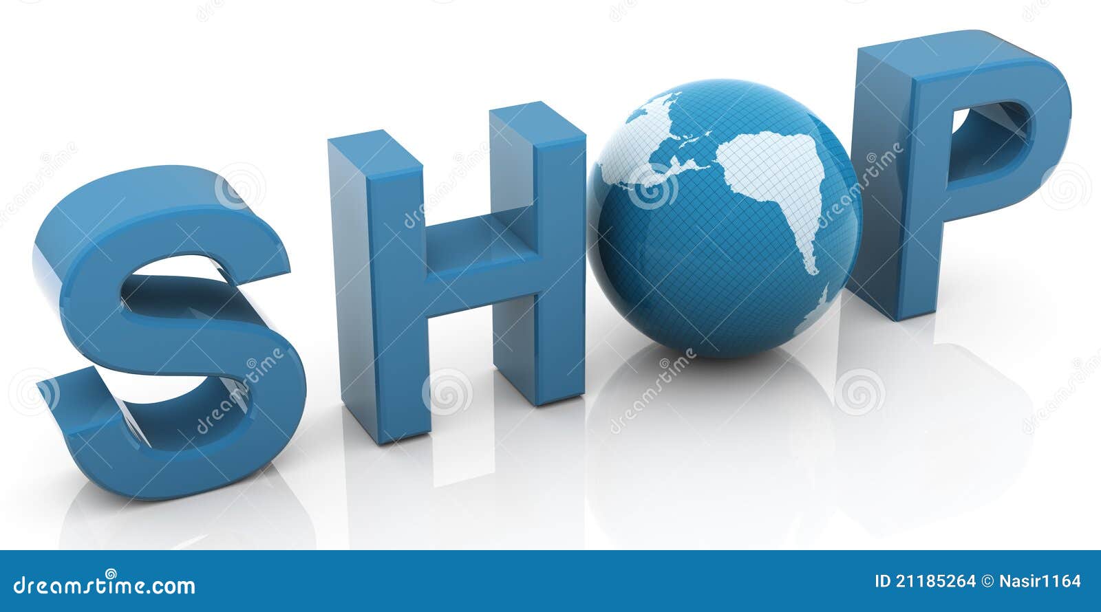 3d text shop stock illustration. Illustration of order - 21185264