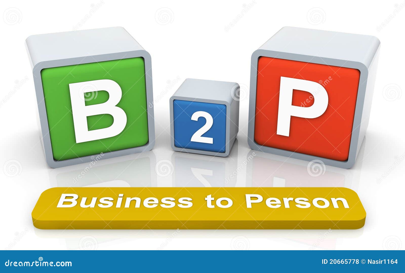 3d textbox colorido ?b2p? ilustração stock. Ilustração de companhia ...