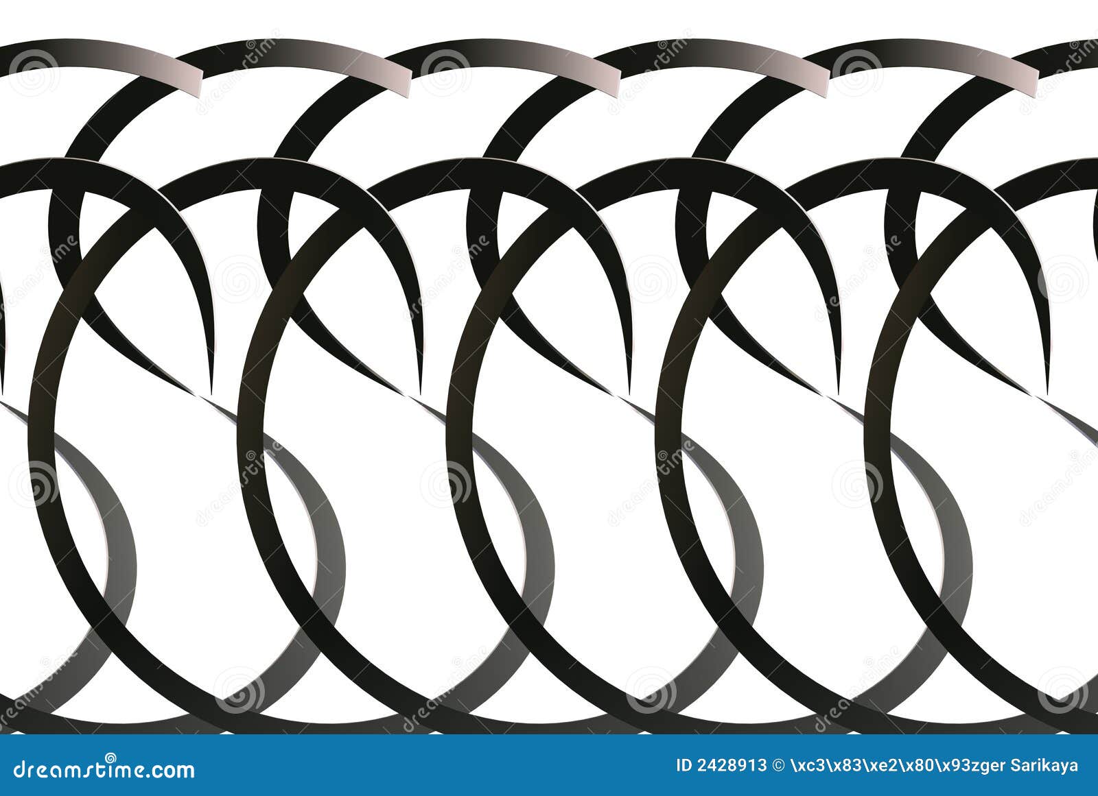 3d tribal shapes stock illustration. Illustration of creative - 2428913