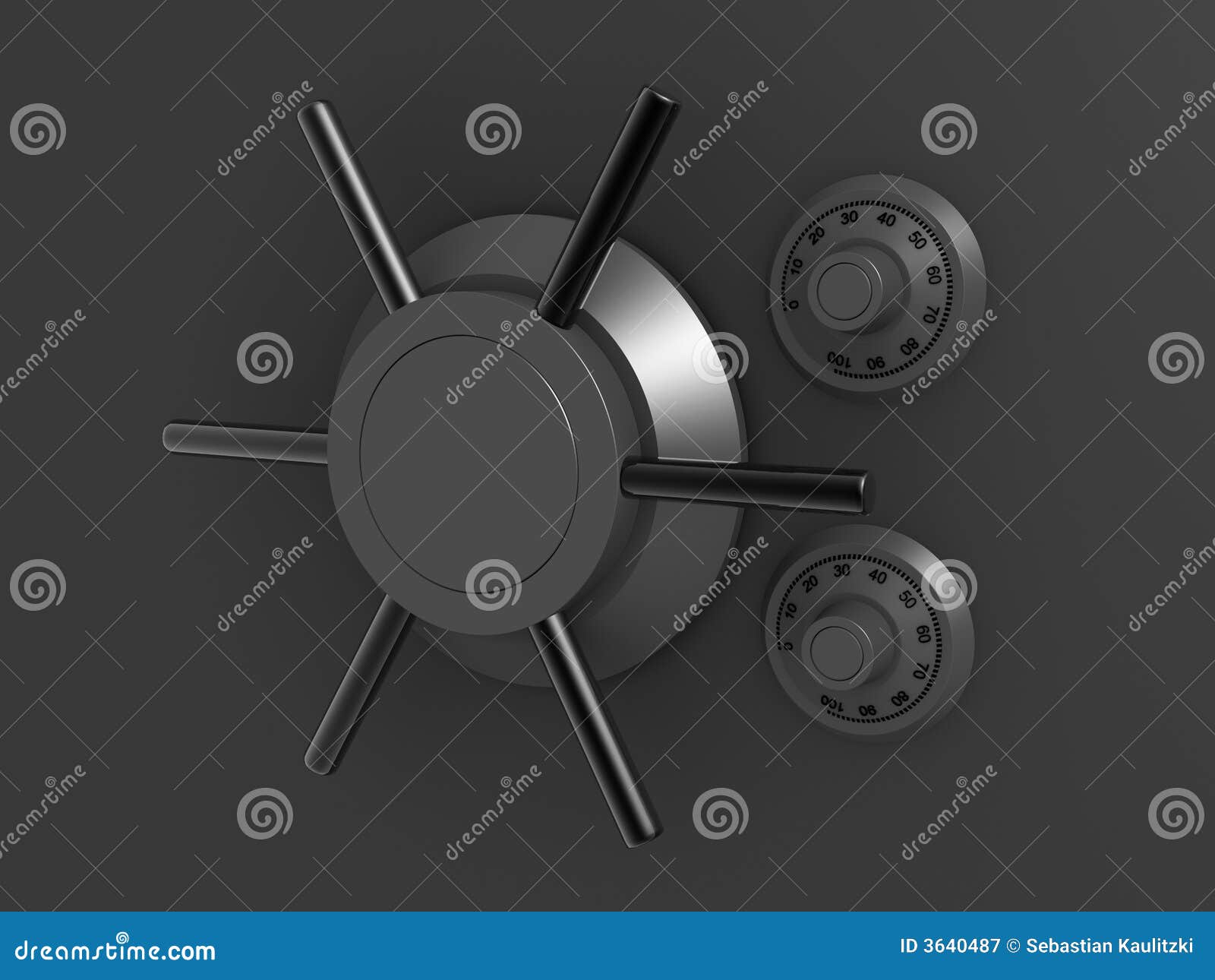 3d vault stock illustration. Illustration of vault, measure - 3640487
