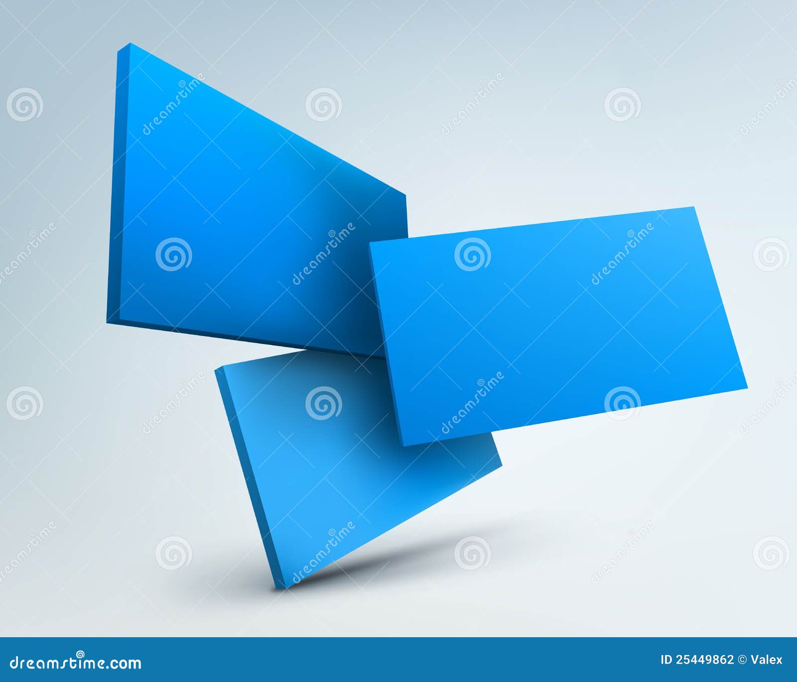 3d vector plates stock vector. Illustration of cover - 25449862