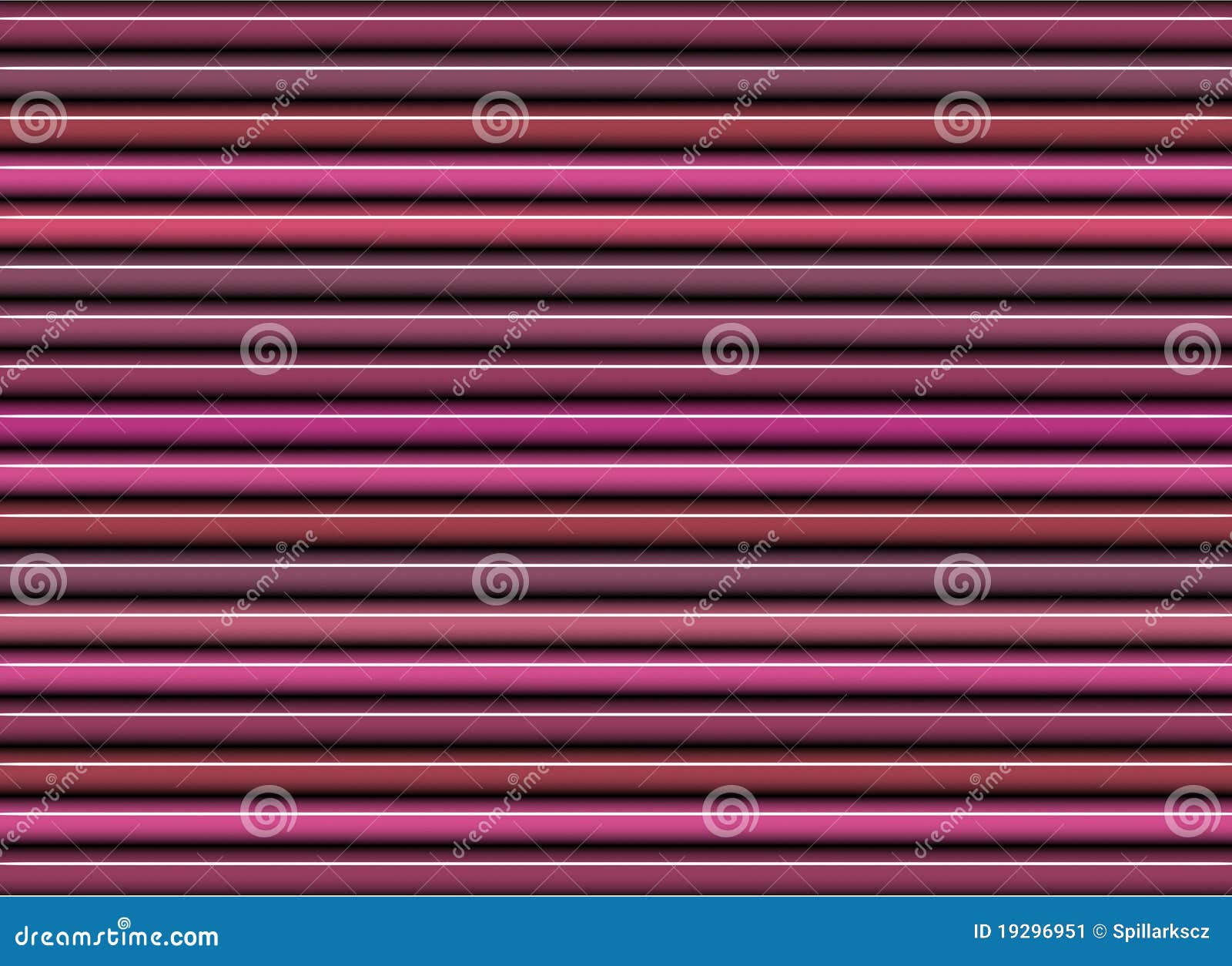 3d Vertical Stacked Shiny Glossy Tubes in Pink Stock Illustration ...