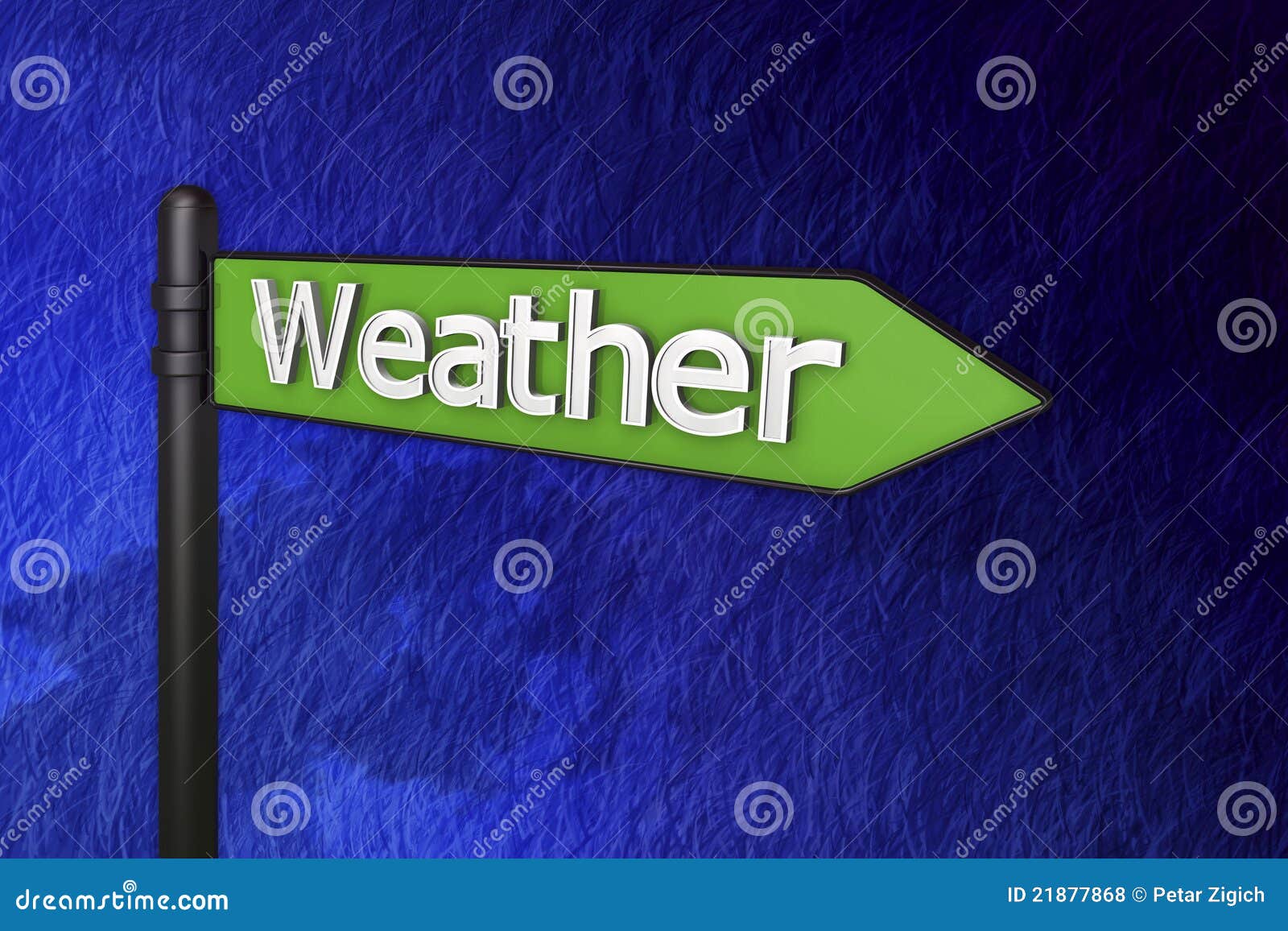 3d Weather Sign Royalty Free Stock Photos - Image: 21877868