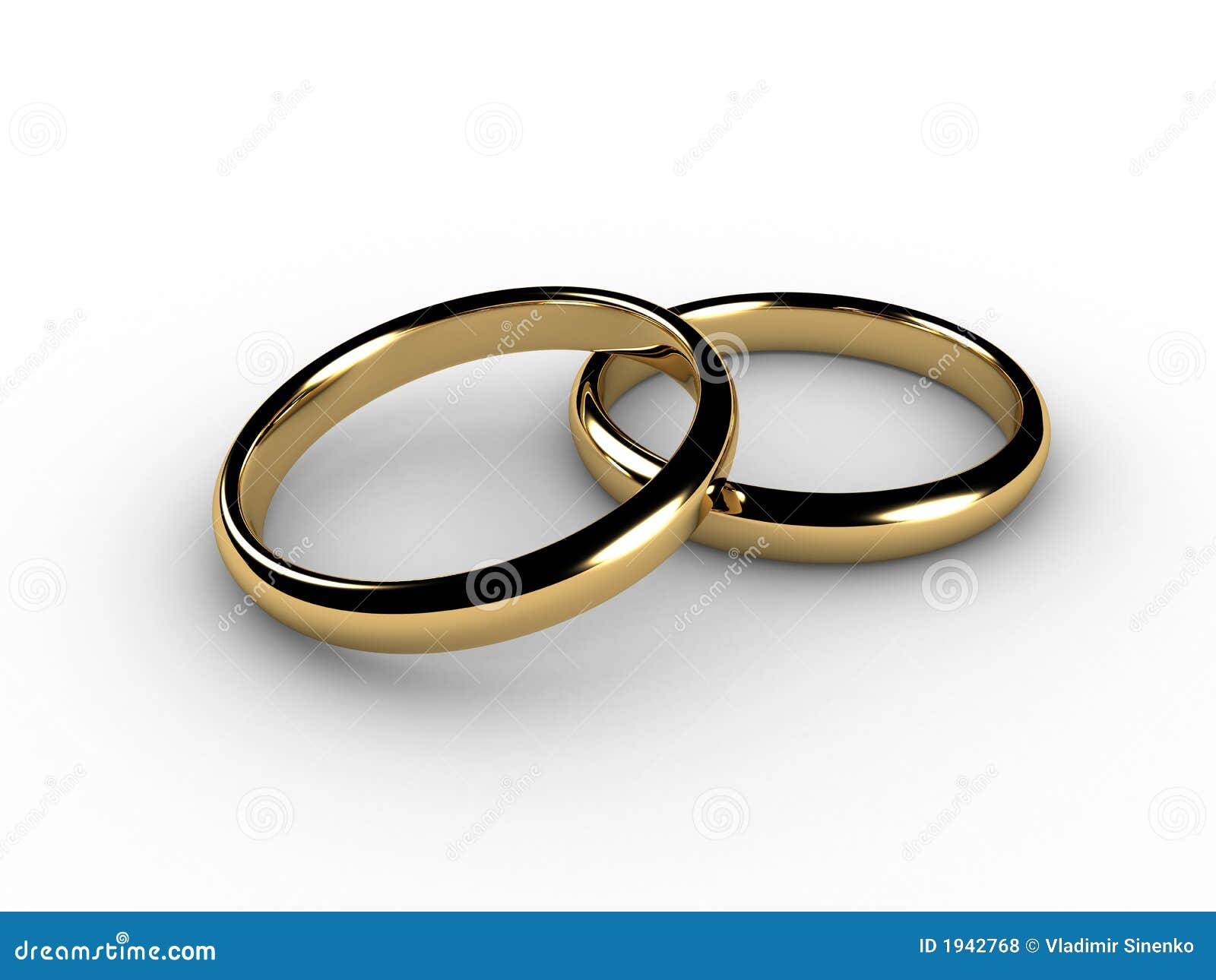 3D wedding rings stock illustration. Illustration of bride - 1942768