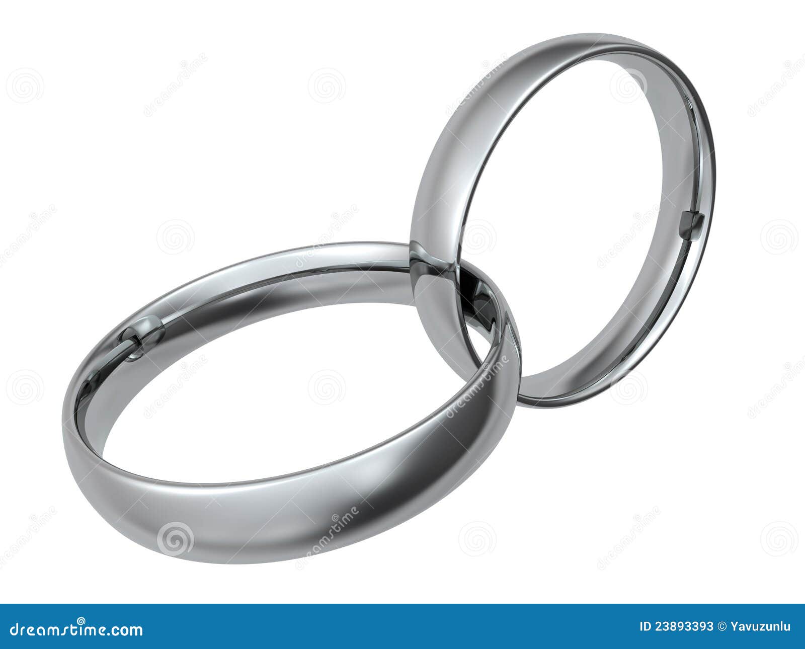 3D Wedding Rings stock illustration. Illustration of grey - 23893393