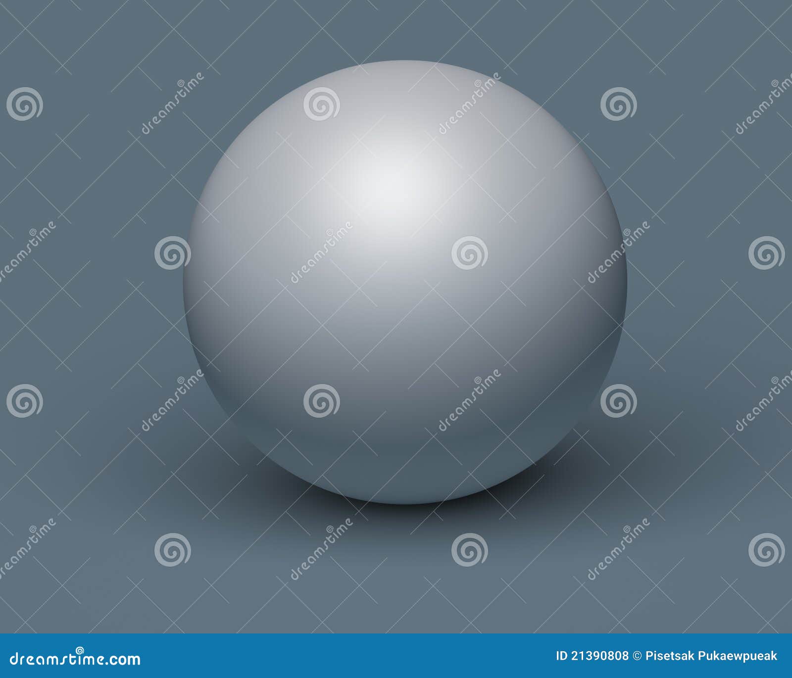 3d White Sphere on Background Stock Illustration - Illustration of ...