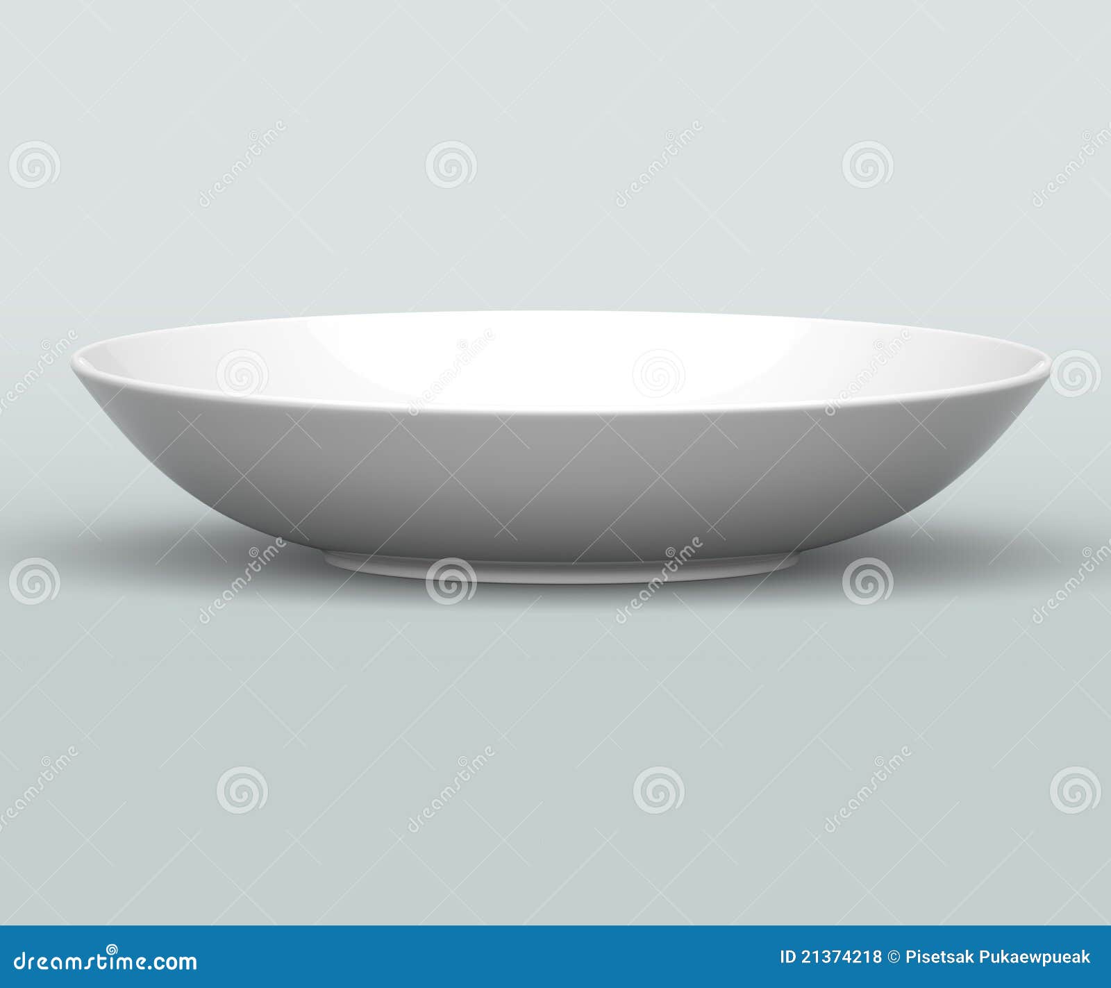 White Sphere Dish Side View White Background Stock Illustrations – 3 ...