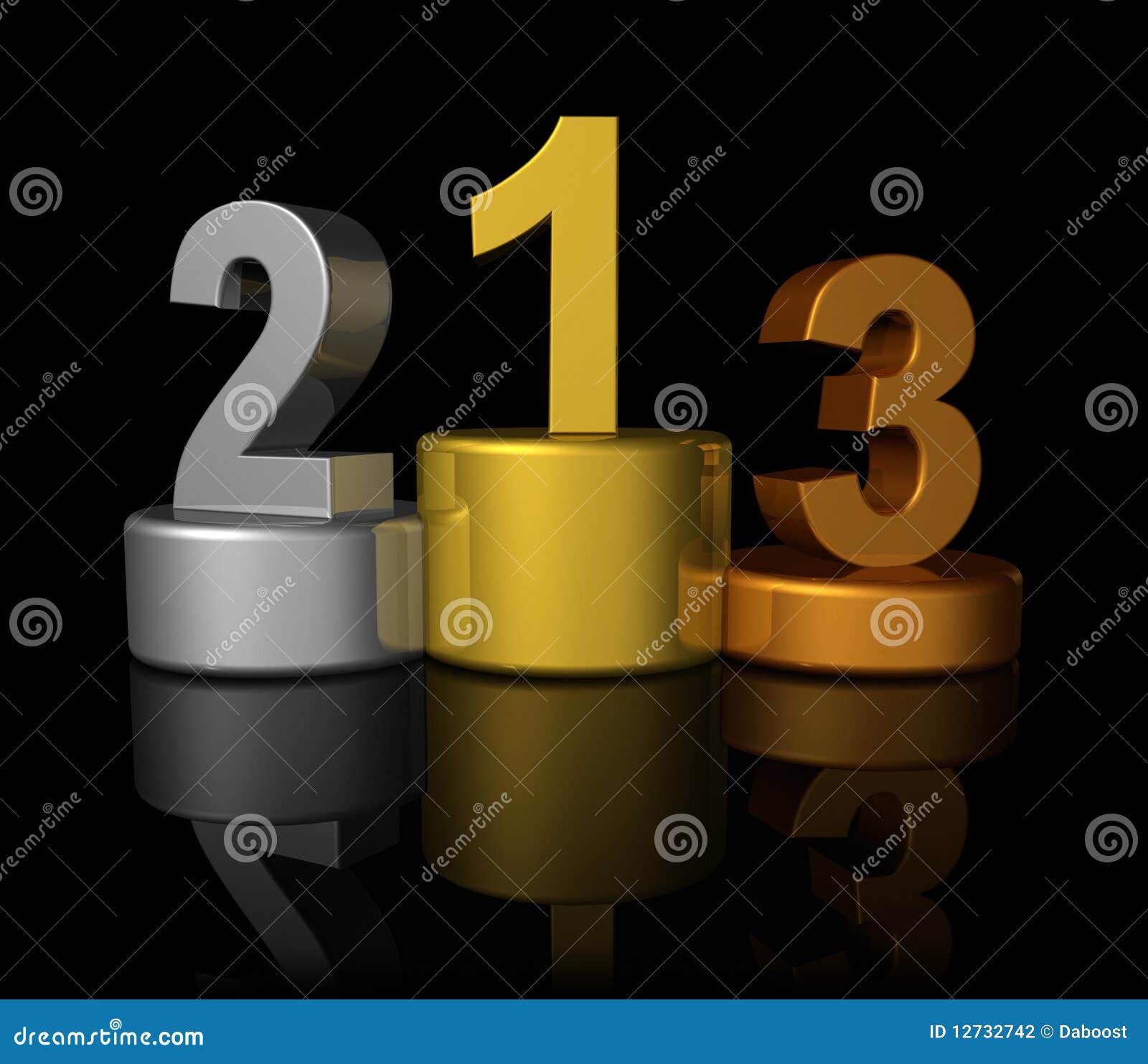 Number One.podium On A Transparent Background.lit White Scene.the ...