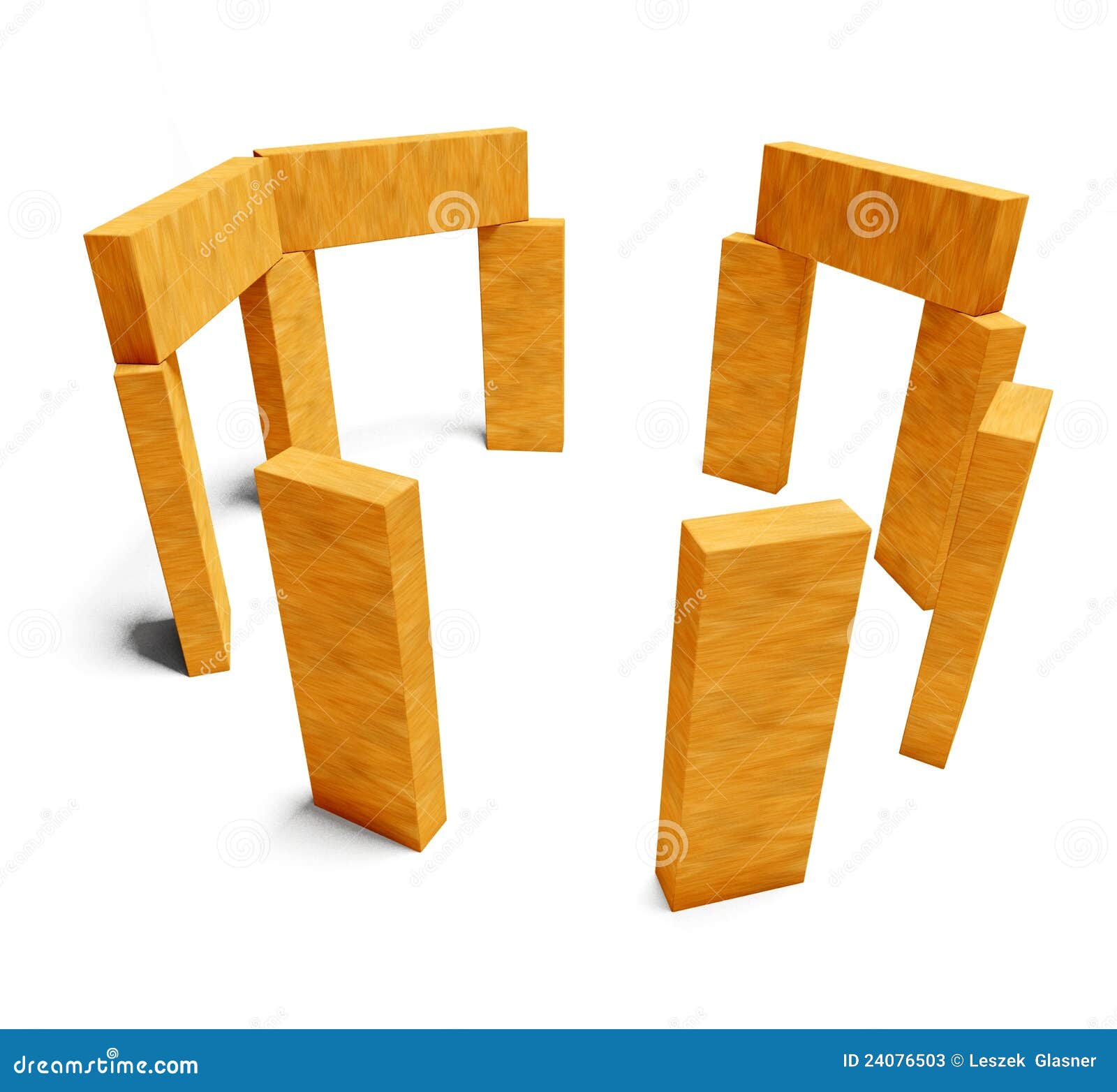 3d Wooden Blocks, Fun and Creativity Stock Image - Image of brown ...