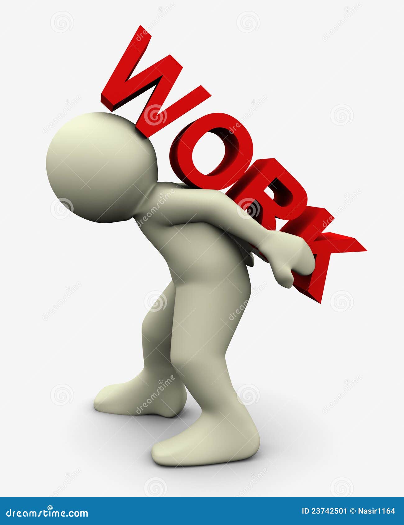 3d working man stock illustration. Illustration of help - 23742501 3d working man stock illustration. Illustration of help - 23742501