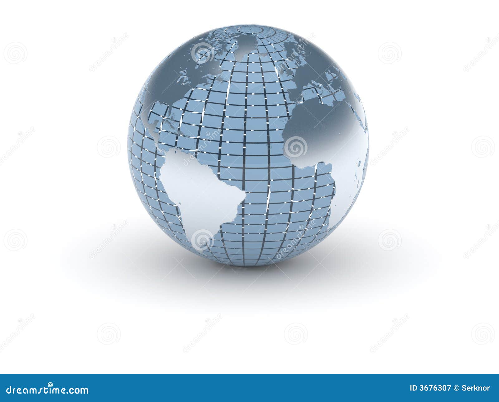 World Map Blue Beams Vector Illustration | CartoonDealer.com #5682746