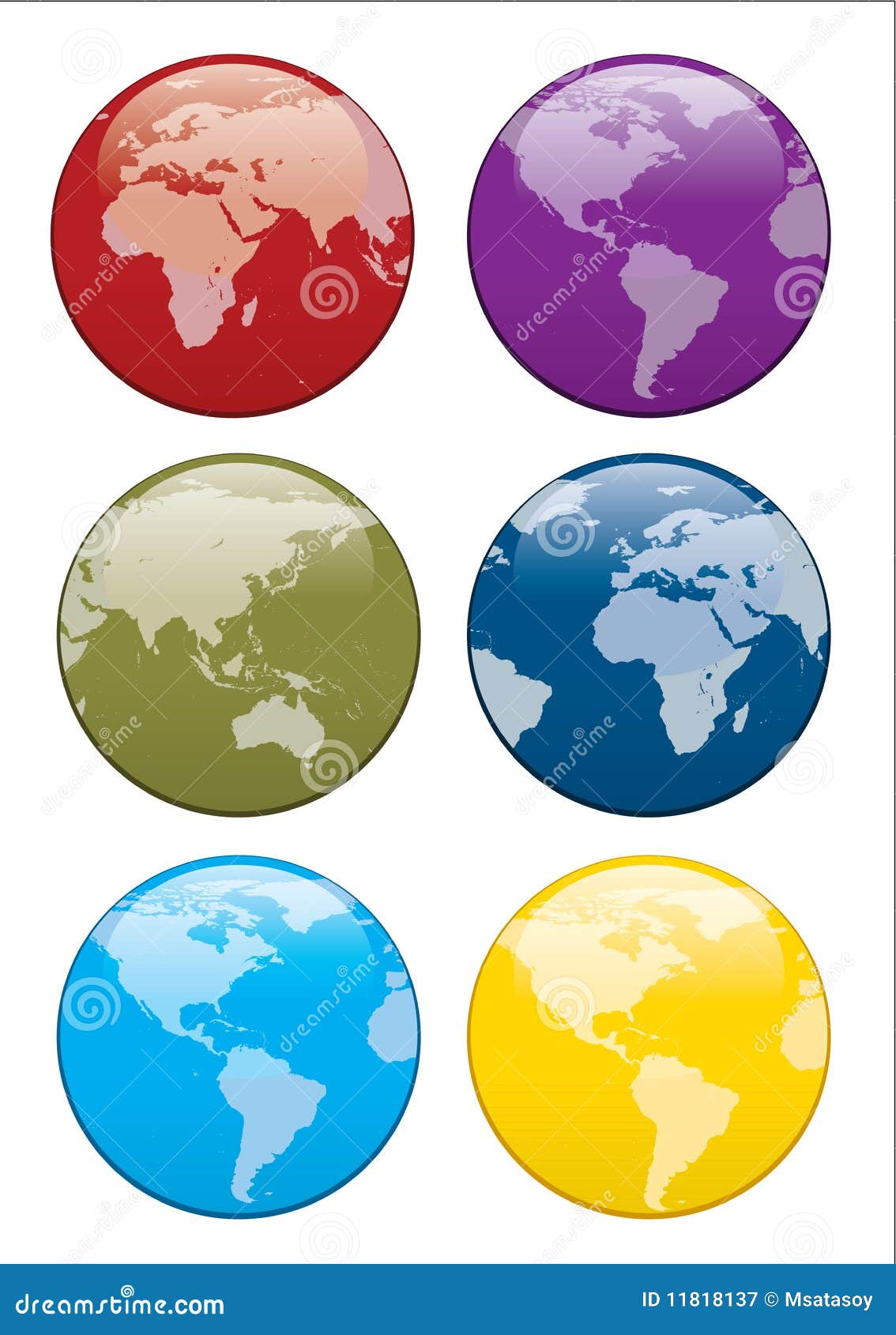 3d world button stock vector. Illustration of symbol - 11818137