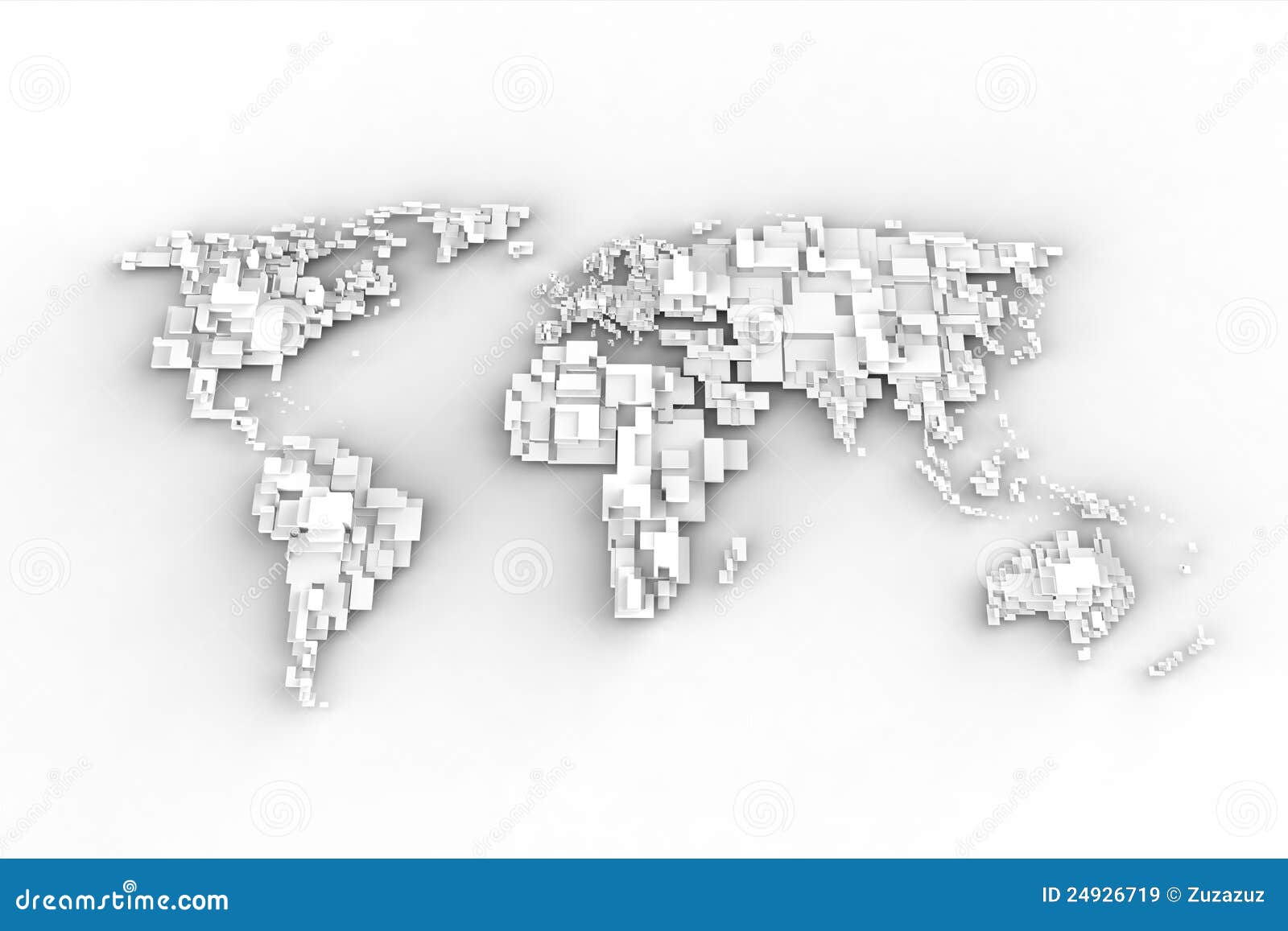 3D World map stock illustration. Illustration of earth - 24926719