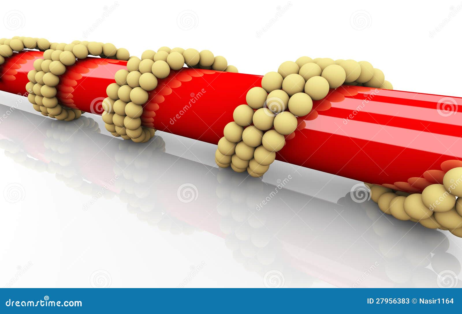 3d wrapped dna stock illustration. Illustration of geneticist - 27956383