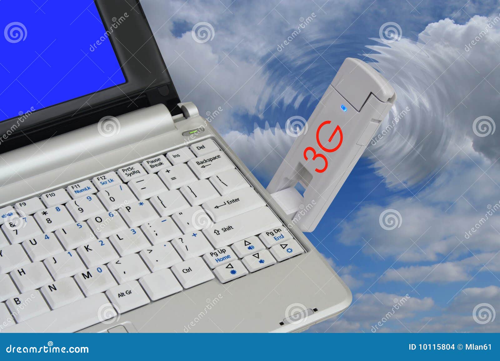 3G modem stock photo. Image of computer, modem, keyboard - 10115804