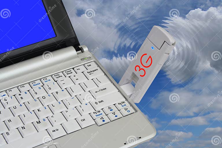 3G modem stock photo. Image of computer, modem, keyboard - 10115804