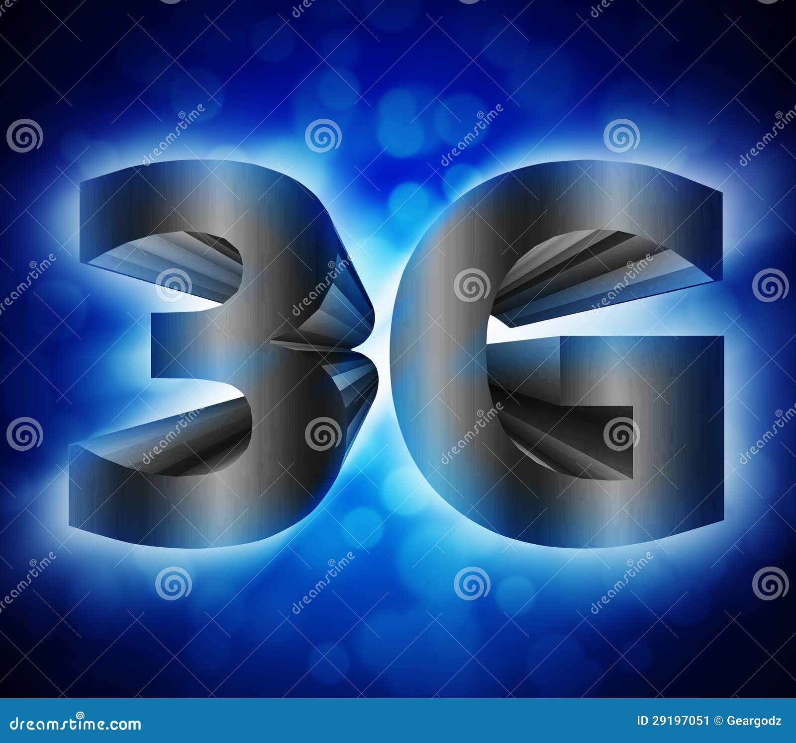 3G network symbol stock illustration. Illustration of modern - 29197051