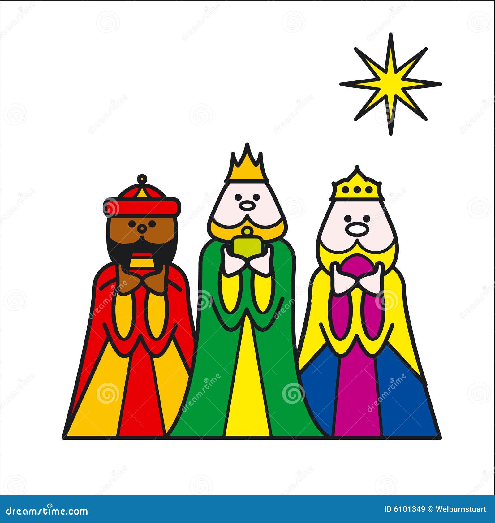 3kings stock illustration. Illustration of wisemen, melchor - 6101349