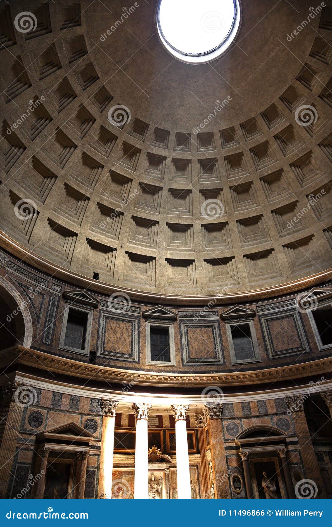 3pm Pantheon Sundial Effect Rome Italy Editorial Photo - Image of ...
