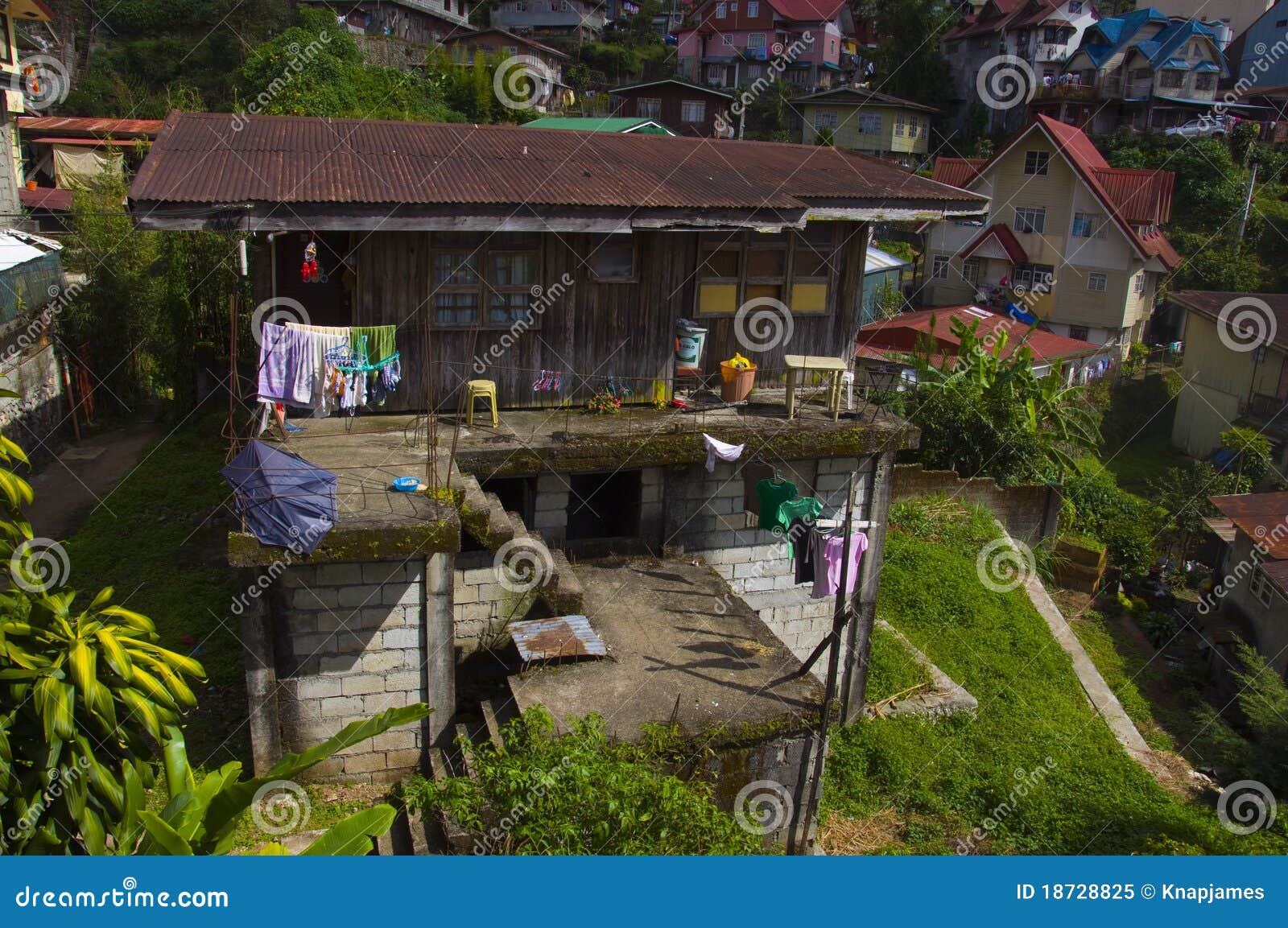 3rd World Home stock image. Image of materials, disadvantage - 18728825