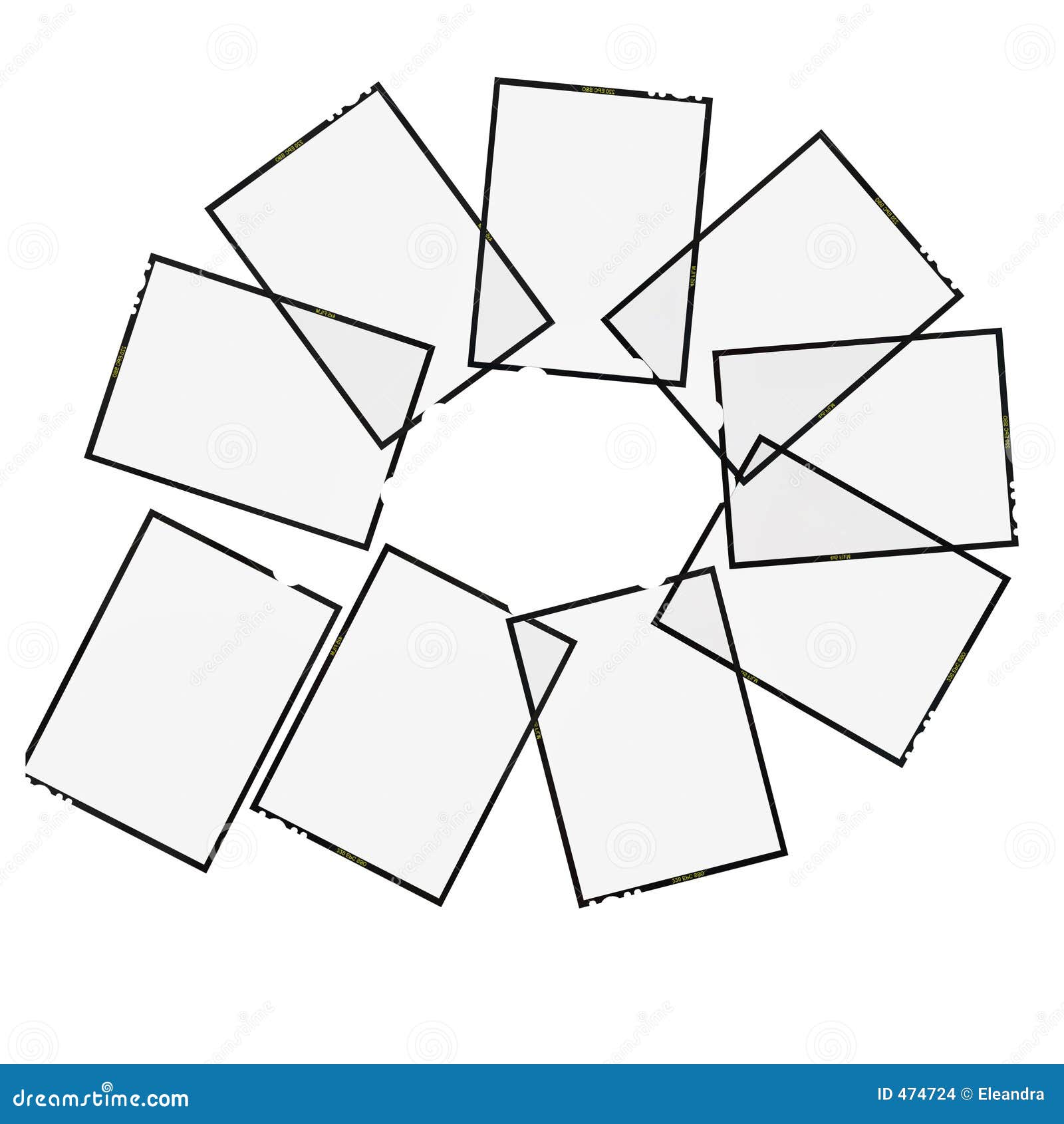 4 x 5 Frames stock illustration. Illustration of business - 474724