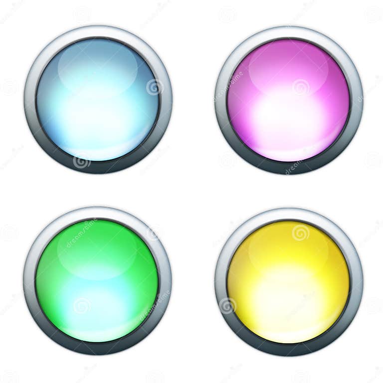 4 blank orb template stock illustration. Illustration of internet ...