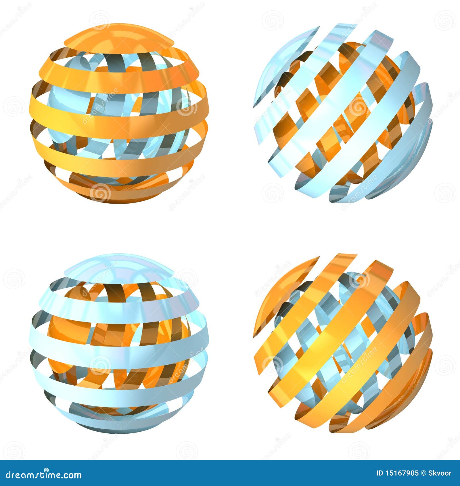 4 corps ronds illustration stock. Illustration of orange - 15167905