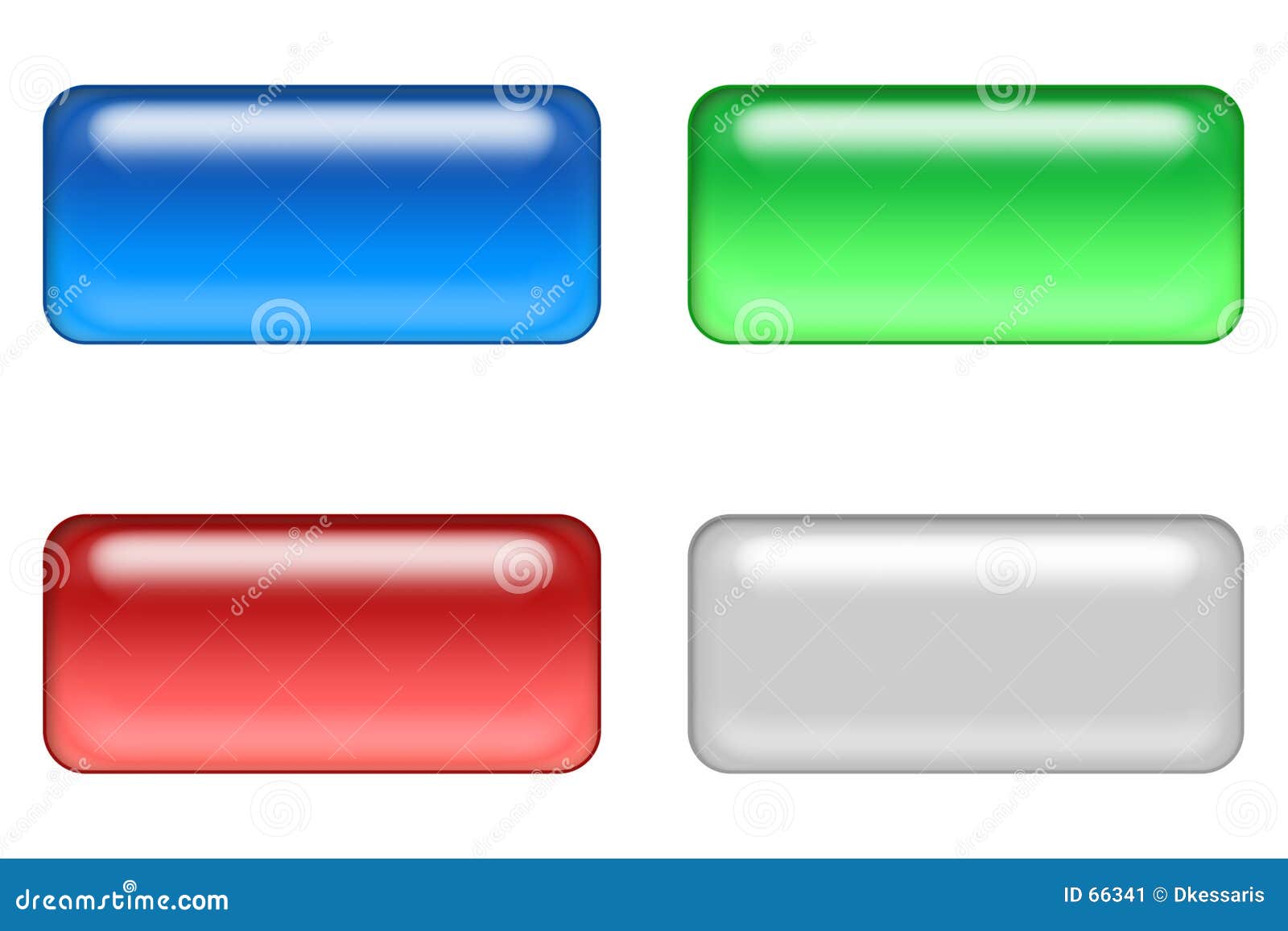 4 web buttons stock illustration. Illustration of design - 66341