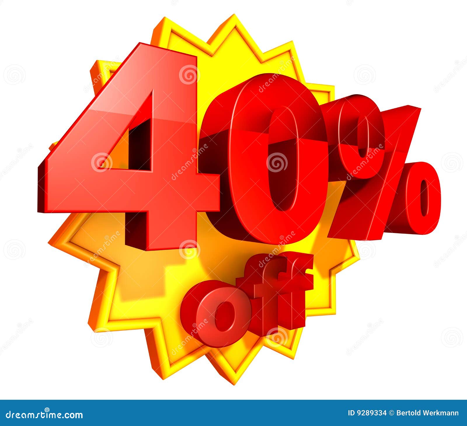 40 Percentenprijs Van Korting Stock Illustratie - Illustration of ...