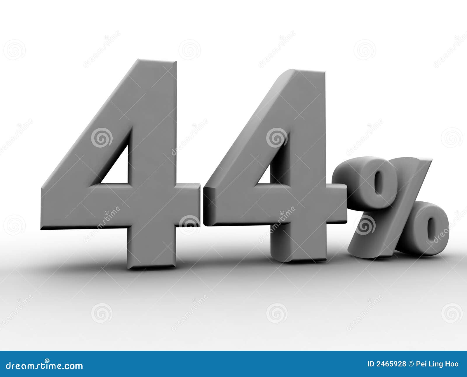 44 Percent stock illustration. Illustration of discount - 2465928