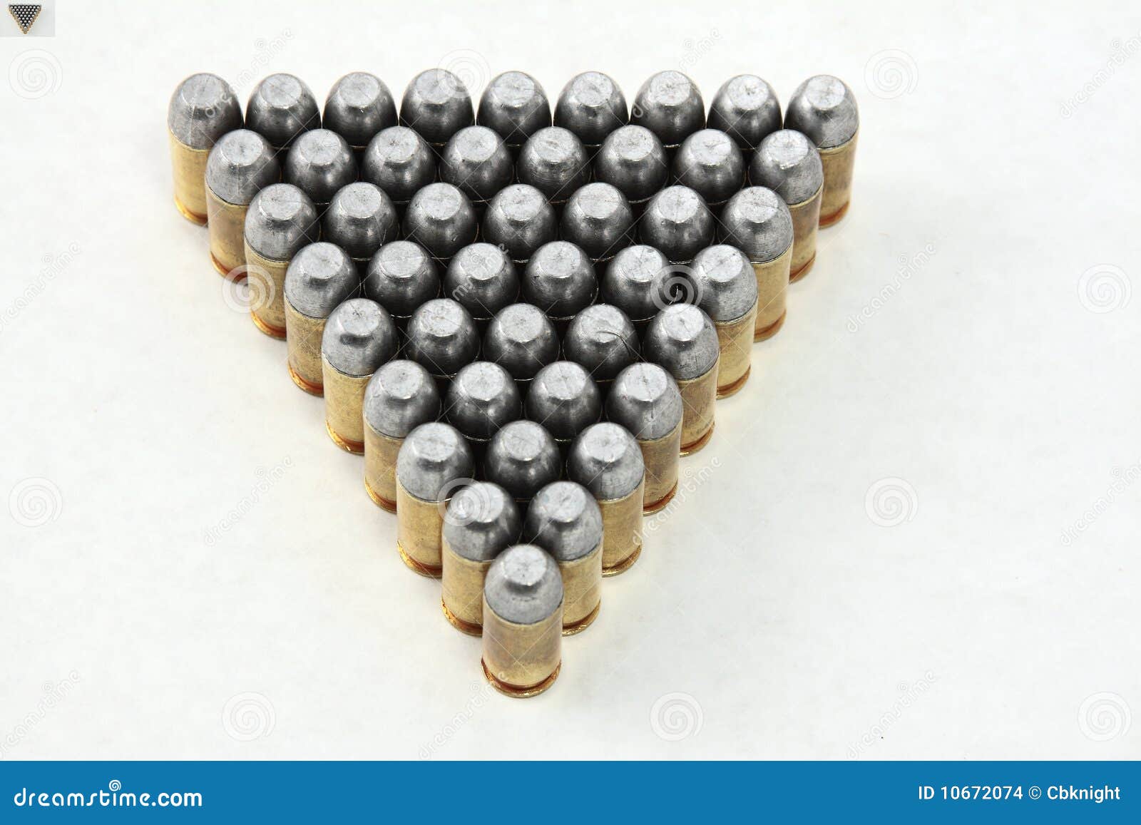 45 45auto ammo stock photo. Image of self, handgun, lead - 10672074