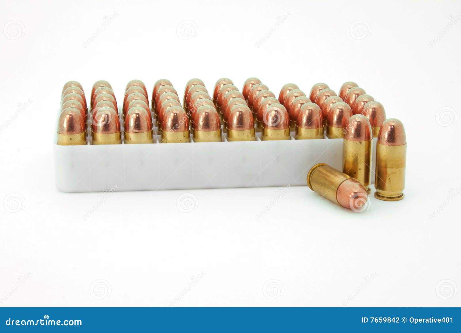 45 caliber bullets stock photo. Image of bullet, cartridge - 7659842