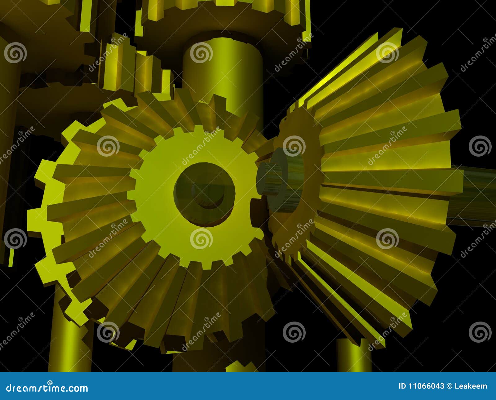 45 degree gears stock illustration. Illustration of business - 11066043